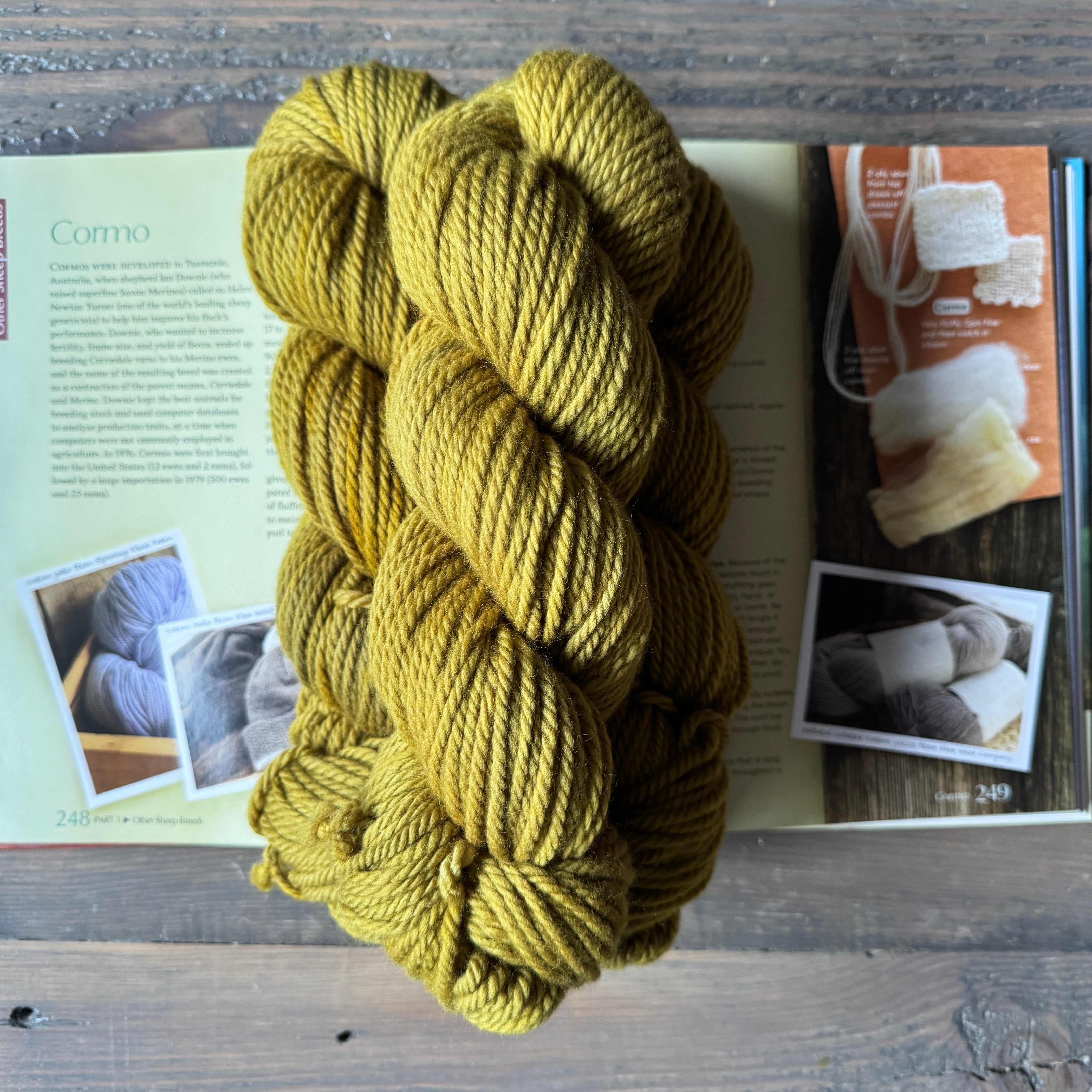 Heritage Wool Collective - Bulky Cormo - Sea-drift Sun – Indie Untangled